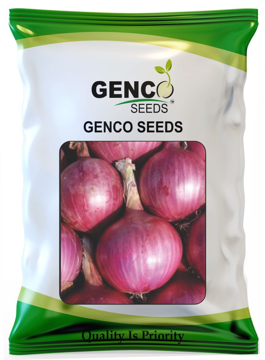 Genco Red Onion Seeds - 500 Gm