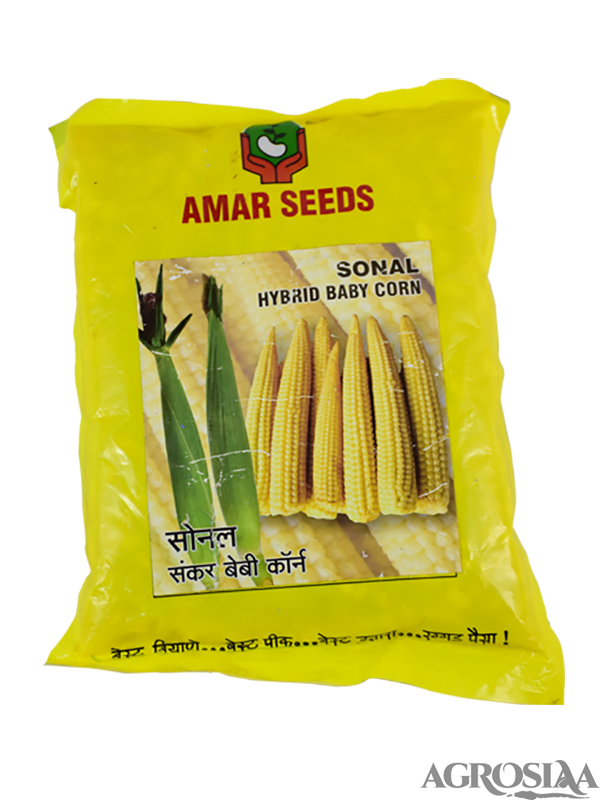 Amar Sonal Hybrid Baby Corn Seed - 500 Gm