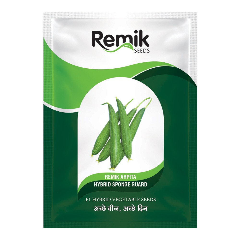 Remik Arpita Hybrid Sponge Gourd Seeds - 3 Gm