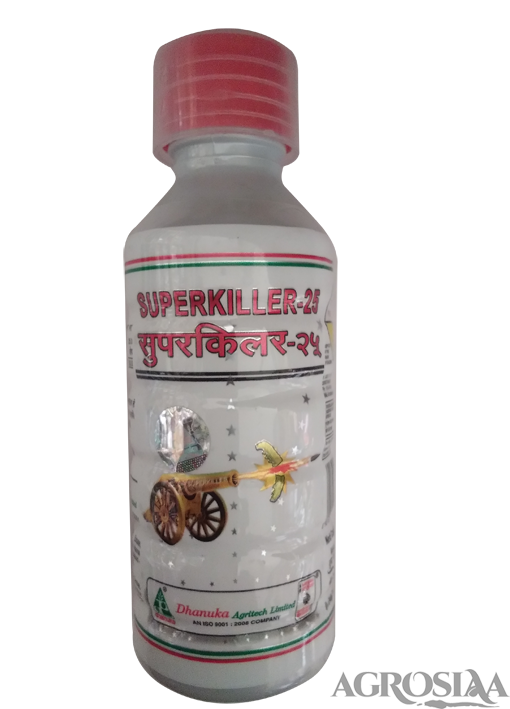 Dhanuka Superkiller 25 Insecticide - 500 Ml | Cypermethrin 25 Ec