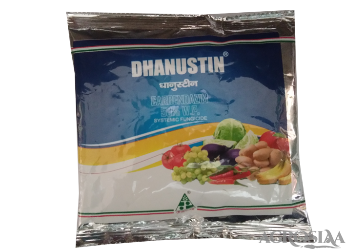 Dhanuka Dhanustin Systemic Fungicide - 1 Kg | Carbendazim 50% W.p.