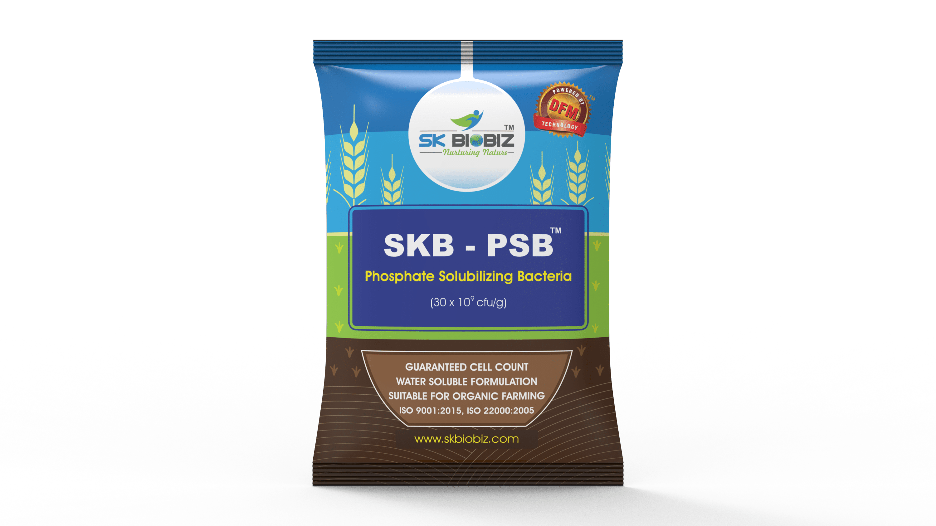 Skb- Psb (phosphate Solubilizing Bacteria) Bio Fertilizer - 100 Gm (pack Of 10)