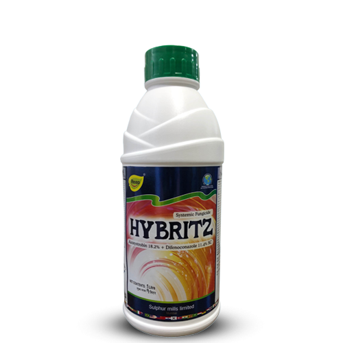 Sulphur Hybritz Fungicide - 100 Ml | Azoxystrobin And Difenoconazole