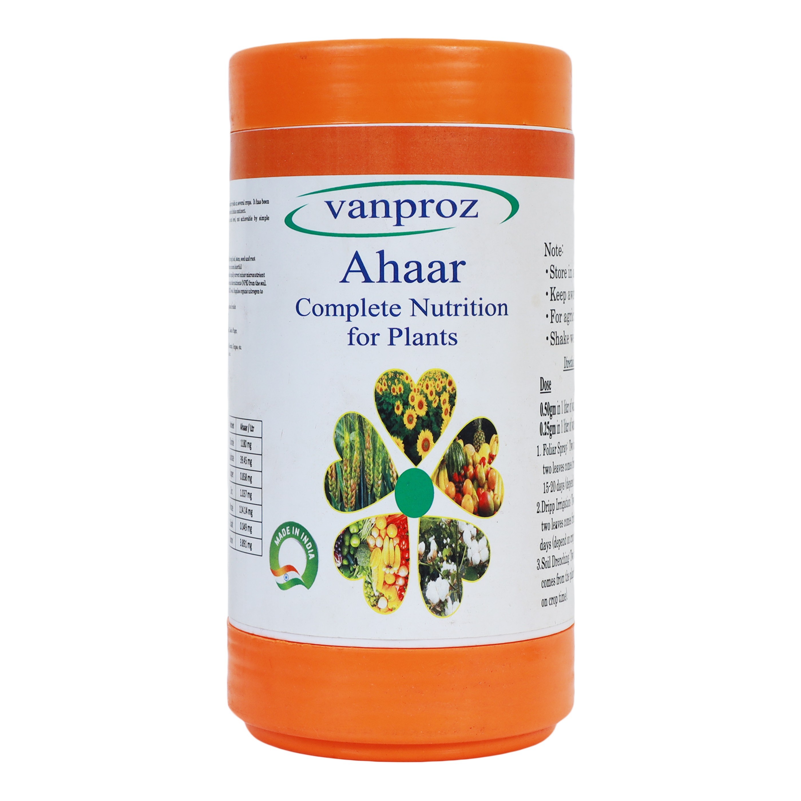 Ahaar Complete Plant Nutrition - 250 Gm (powder)