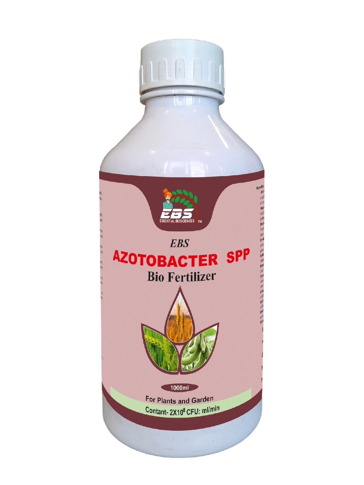 Ebs Azotobacter Spp. - Liquid Bio Fertilizer - 1 Lit | Use For Plants ...